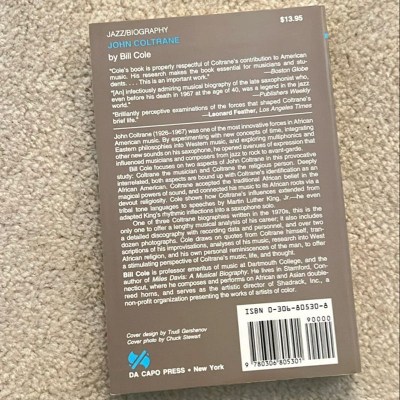 John Coltrane by Bill Cole, Paperback | Pangobooks