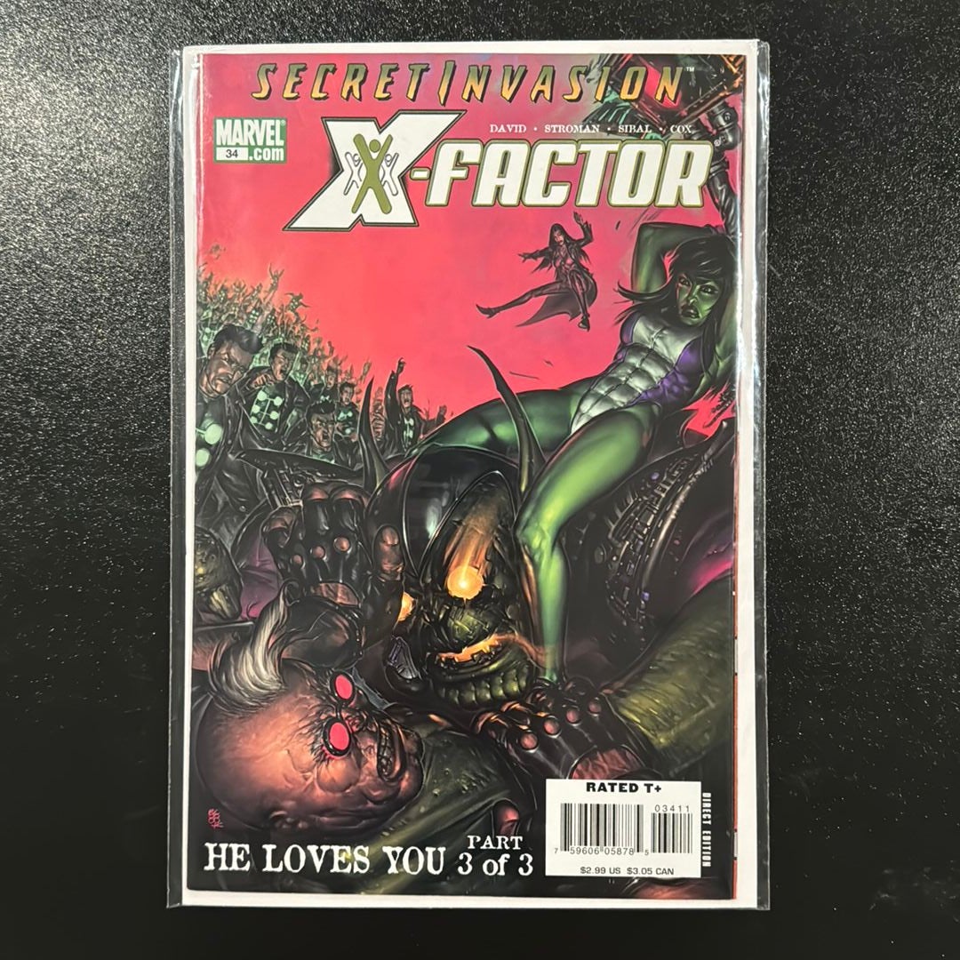 X-Factor # 34 He Loves you Part 3 of 3 Secret Invasion Marvel Comics by ...