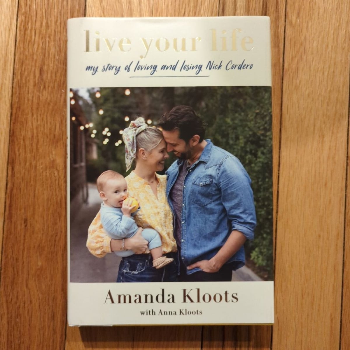 Live Your Life By Amanda Kloots Anna Kloots Hardcover Pangobooks