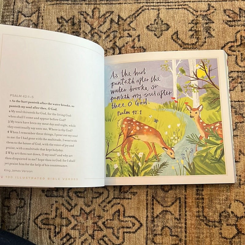 100 Illustrated Bible Verses by Workman Publishing, Paperback | Pangobooks