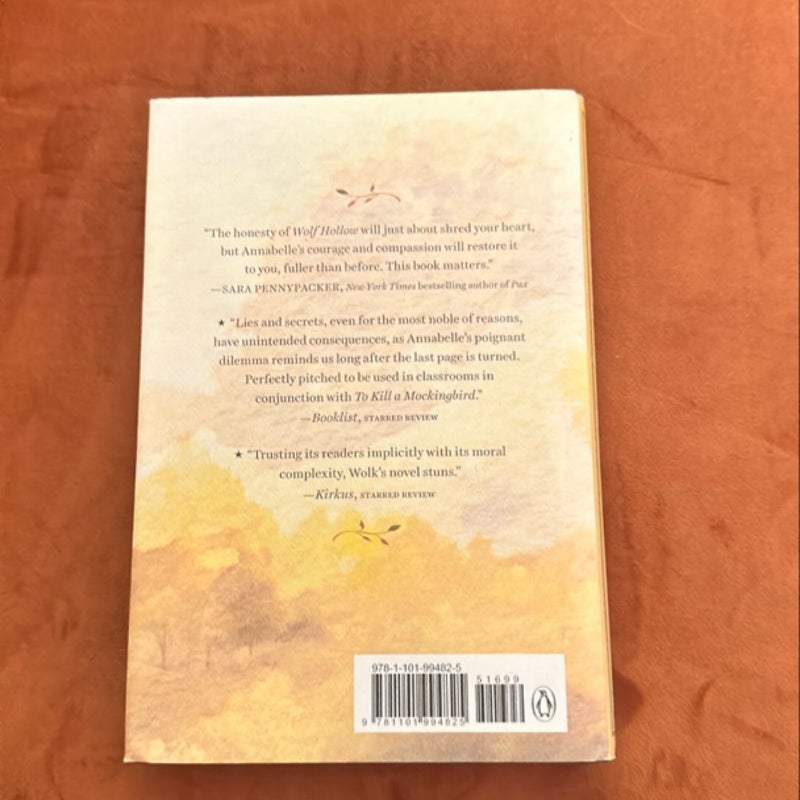 Wolf Hollow by Lauren Wolk