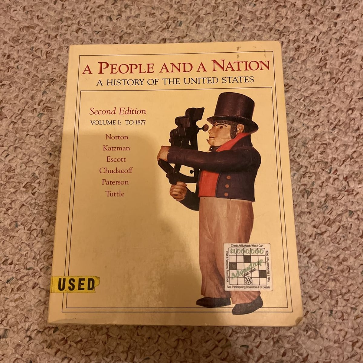 A People and a Nation by Mary Beth Norton; Carol Sheriff; David M ...