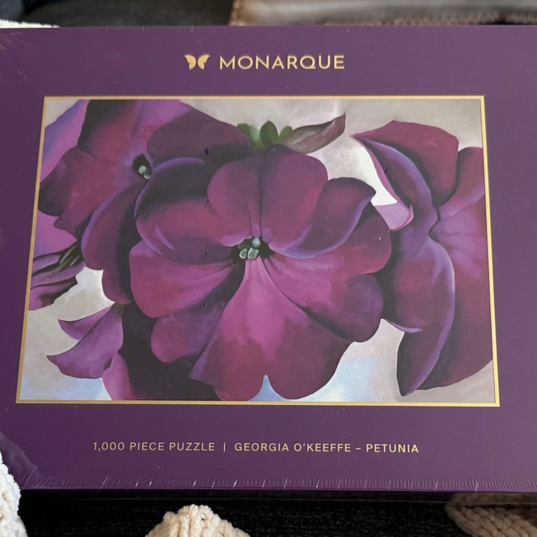 Petunia 1,000 Piece Puzzle by Georgia O’Keeffe, Hardcover | Pangobooks