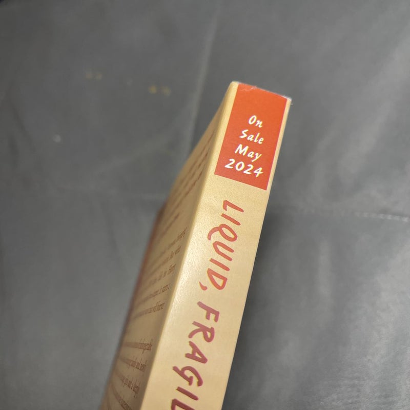 Liquid Fragile Perishable ARC by Carolyn Kuebler, Paperback | Pangobooks