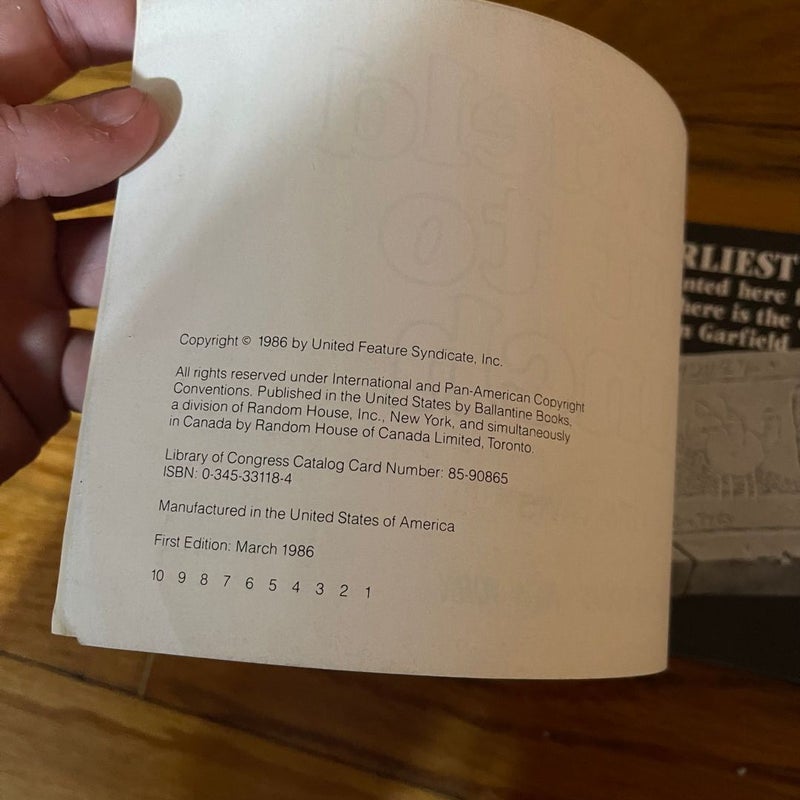 Garfield Out to Lunch by Jim Davis