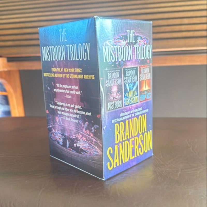 Mistborn Trilogy Boxed Set by Brandon Sanderson, Paperback | Pangobooks