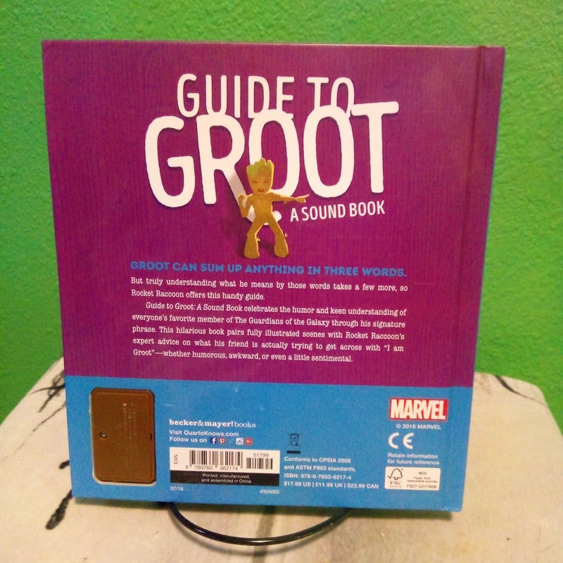 Guide to Groot: a Sound Book by Matthew K. Manning