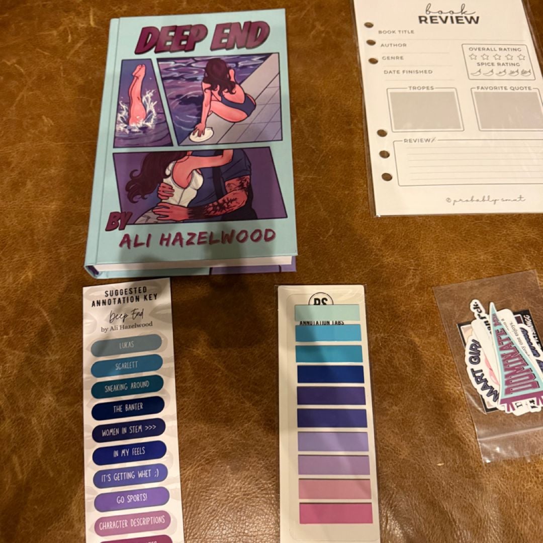 Probably Smut Special Edition Deep End By Ali Hazelwood Hardcover by ...