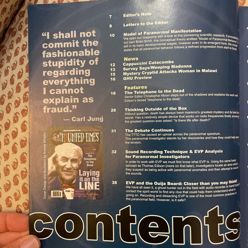 Haunted Times (magazine) by Christopher Moon, Paperback | Pangobooks