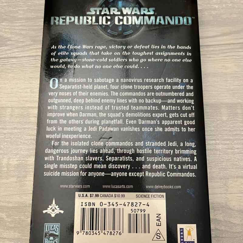 Hard Contact: Star Wars Legends (Republic Commando) by Karen Traviss