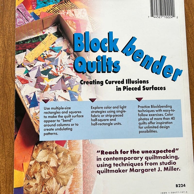 Blockbender Quilts by Margaret J. Miller, Paperback | Pangobooks