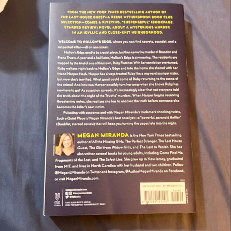 Such a Quiet Place by Megan Miranda, Paperback | Pangobooks