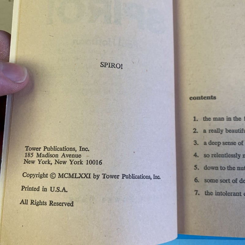 Spiro! by Paul Hoffman, Paperback | Pangobooks