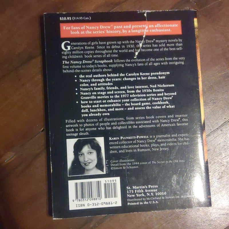 The Nancy Drew Scapbook by Karen Plunkett-Powell, Paperback | Pangobooks