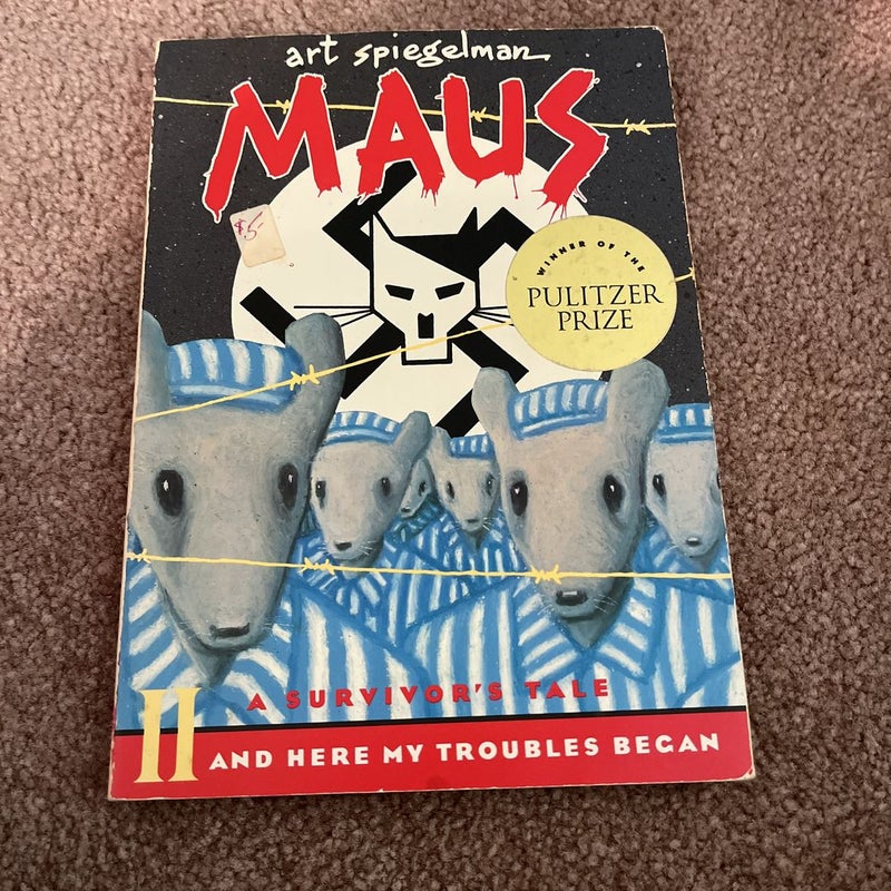 Maus II: a Survivor's Tale by Art Spiegelman, Paperback | Pangobooks