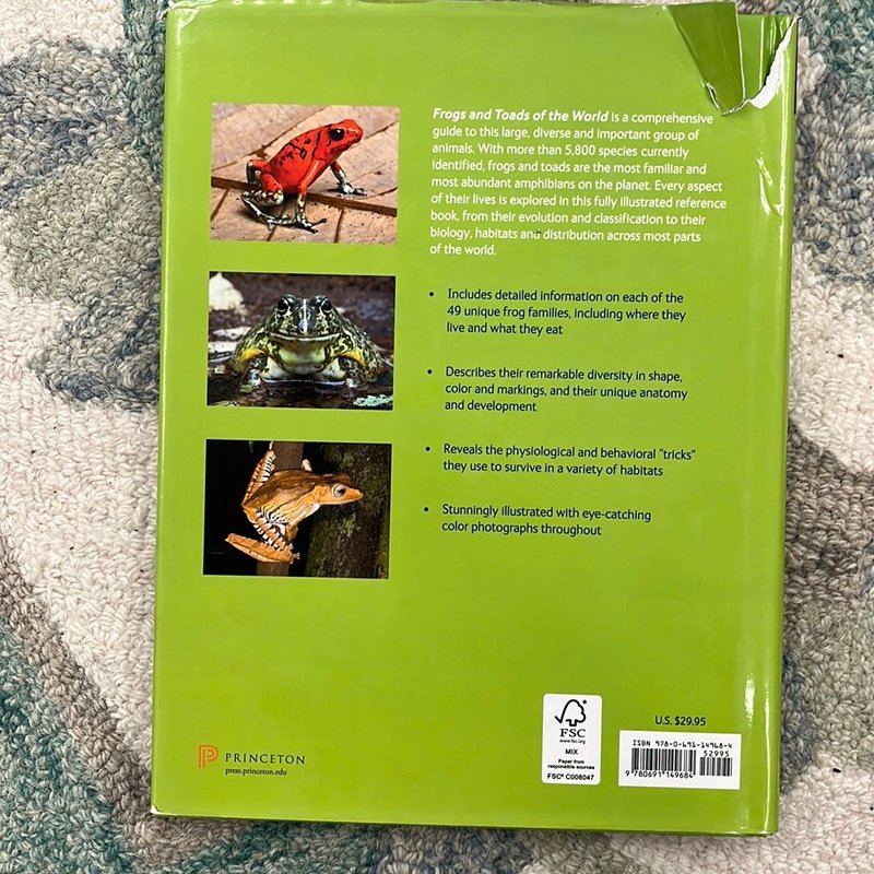 Frogs and Toads of the World by Chris Mattison