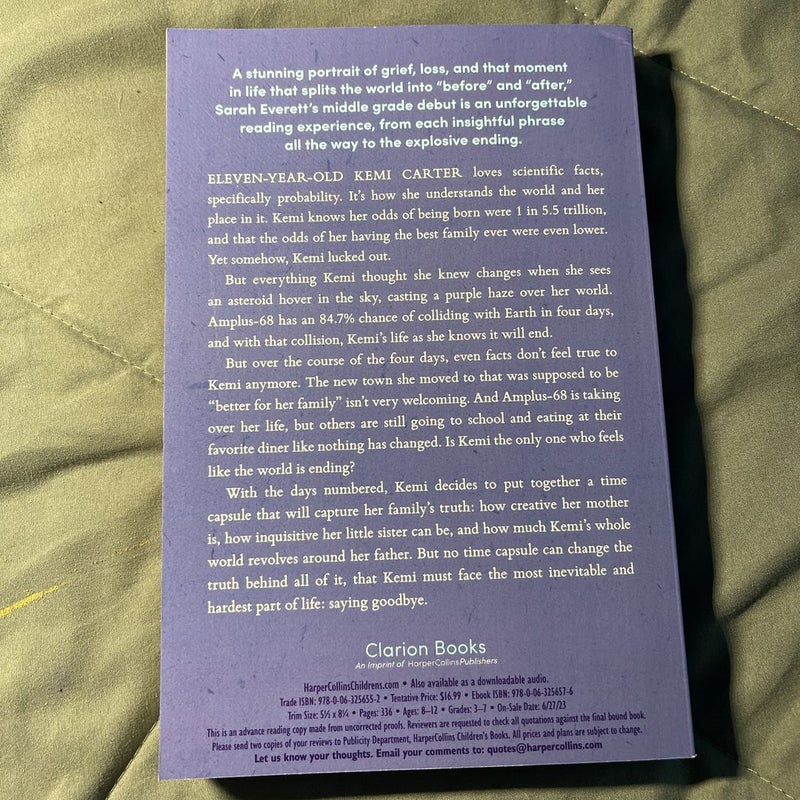 The Probability of Everything ARC by Sarah Everett, Paperback | Pangobooks