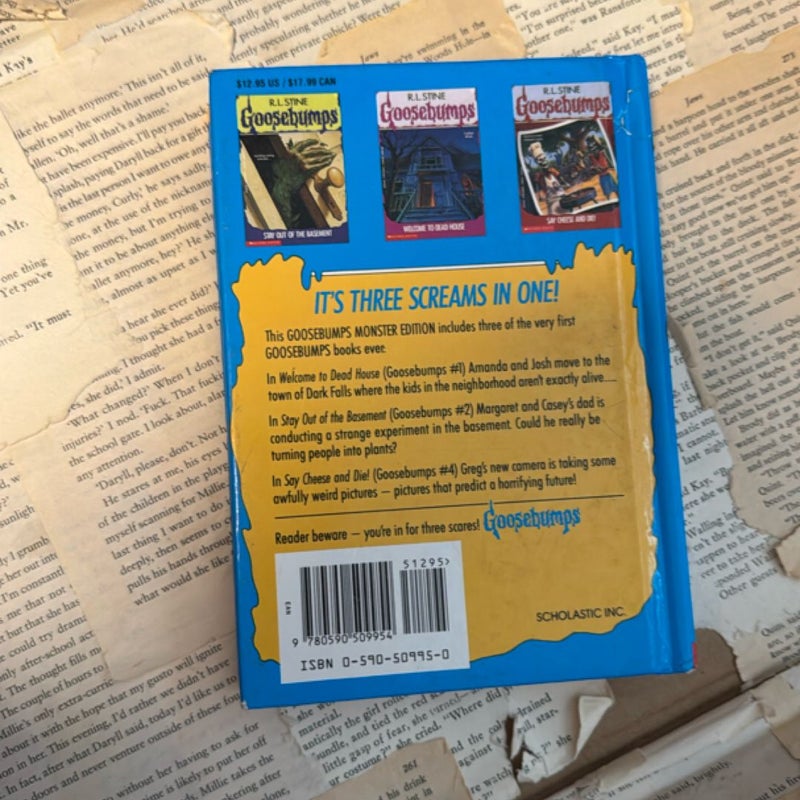Goosebumps: Monster Edition 1 by R. L. Stine