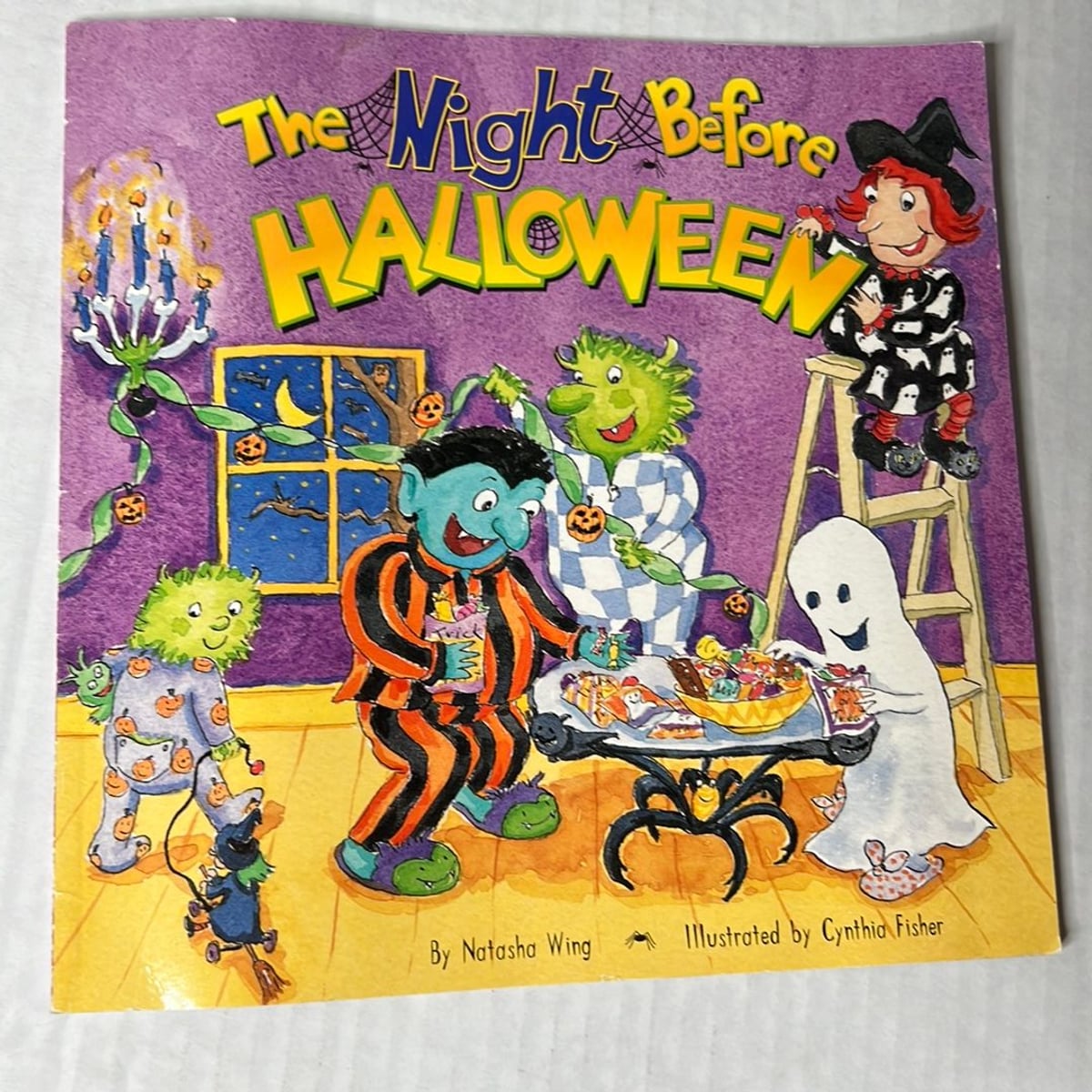 The Night Before Halloween by Natasha Wing