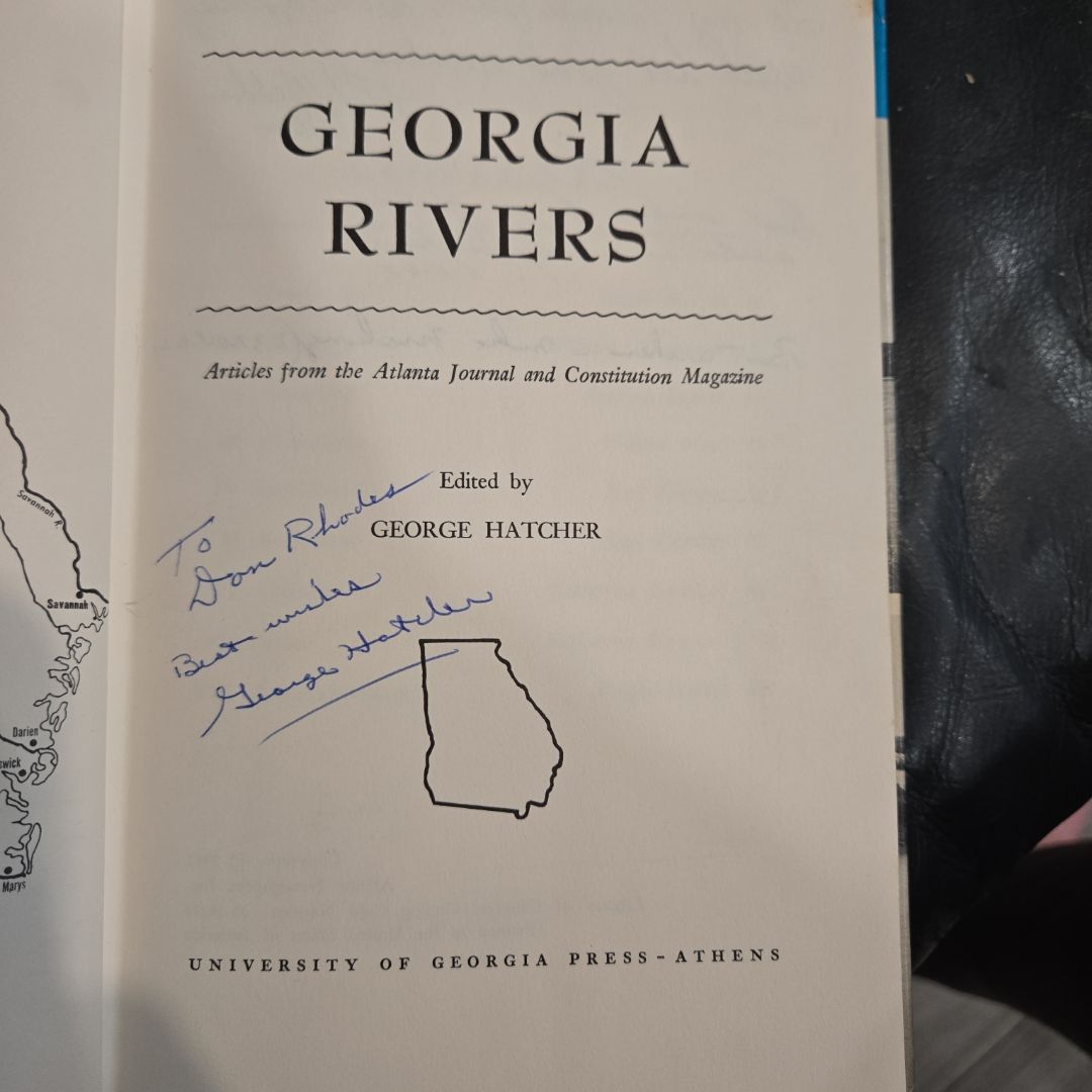 Georgia Rivers by George Hatcher, Hardcover | Pangobooks