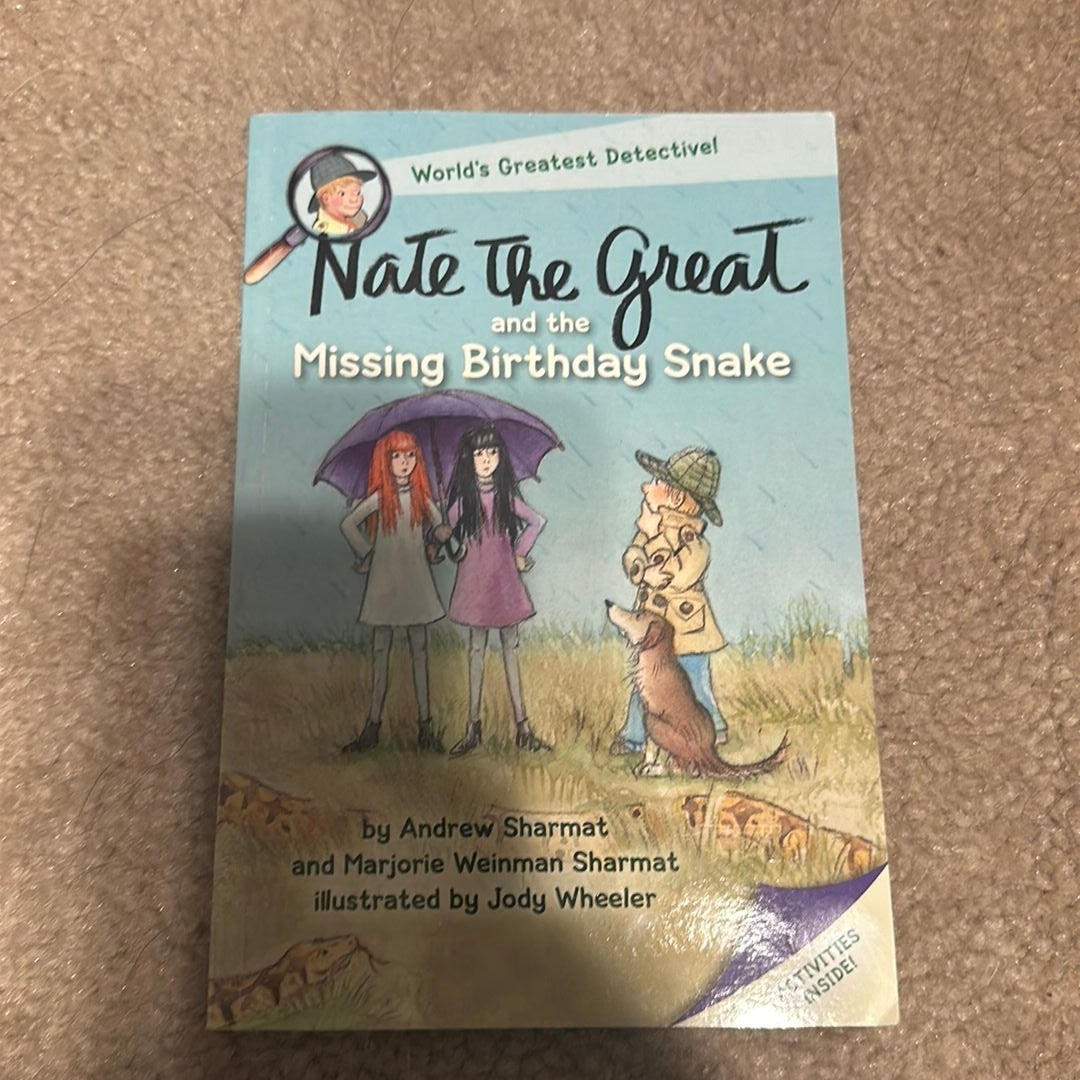 Nate the Great and the Missing Birthday Snake by Andrew Sharmat ...