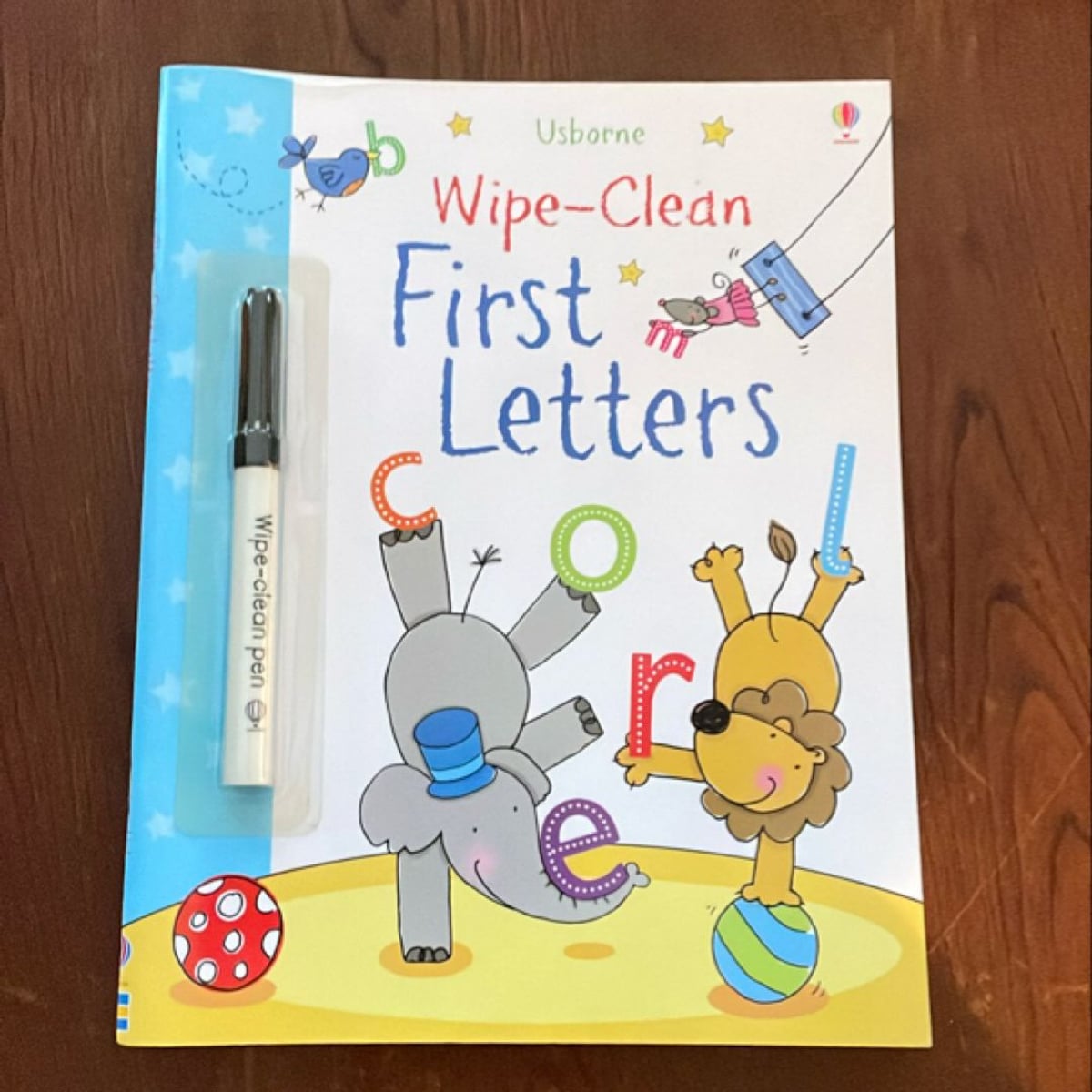 Wipe Clean First Letters by Stacey Lamb
