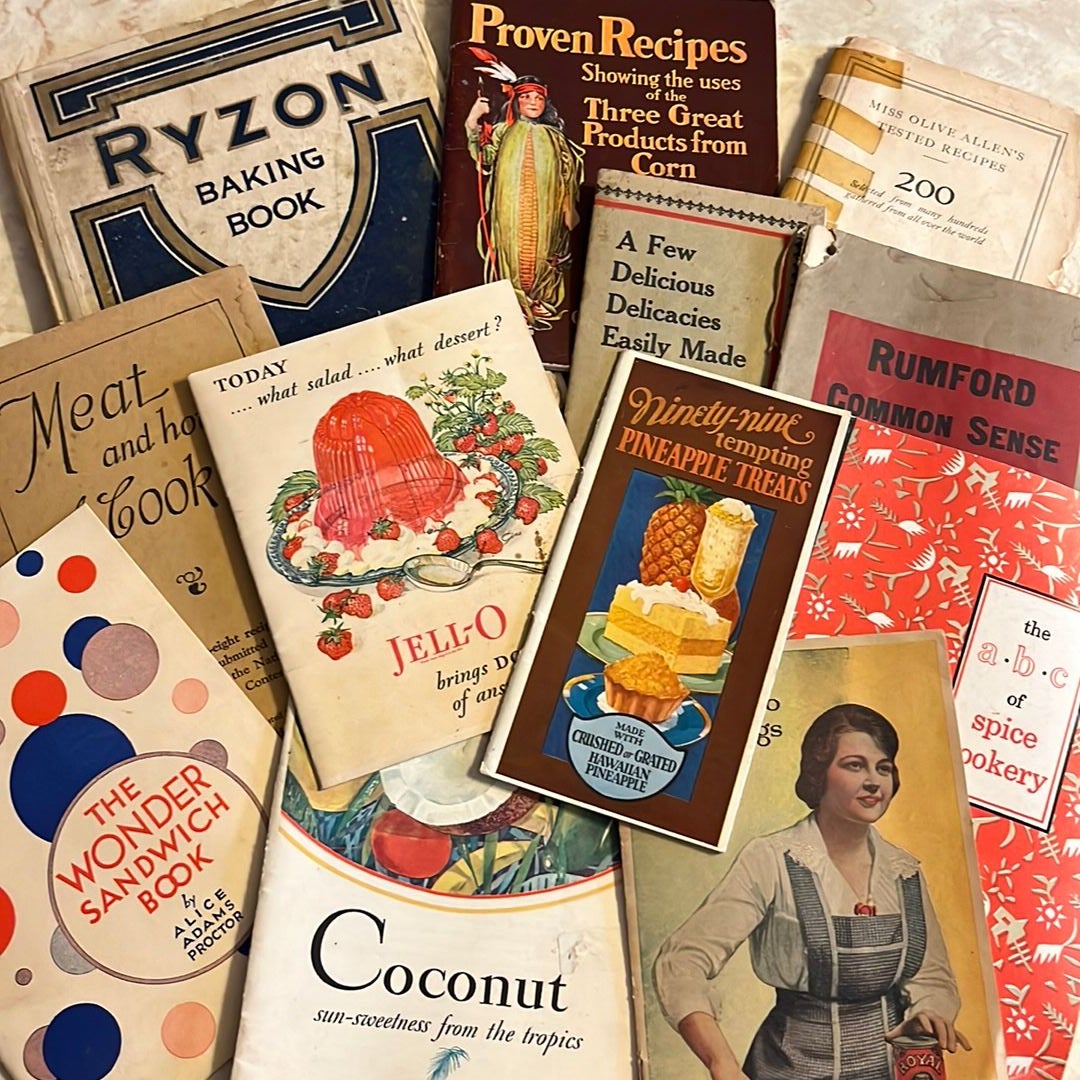 1920s recipe booklets bundle of 12 by Various , Paperback | Pangobooks