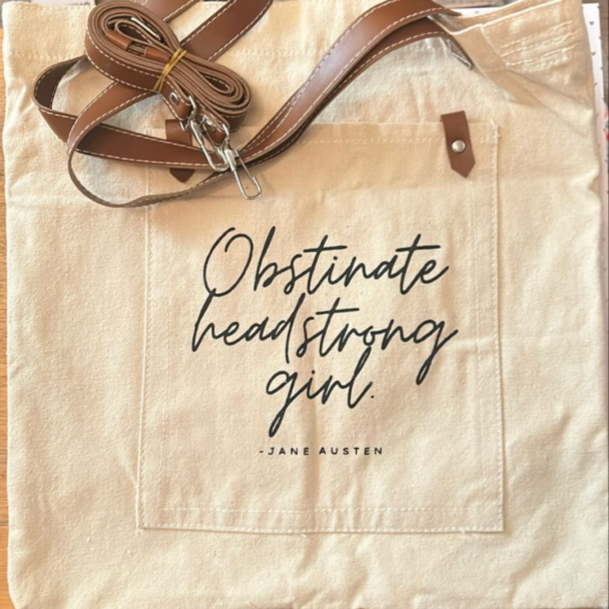 Jane Austin Quote Bag by Jane Austin, Paperback | Pangobooks