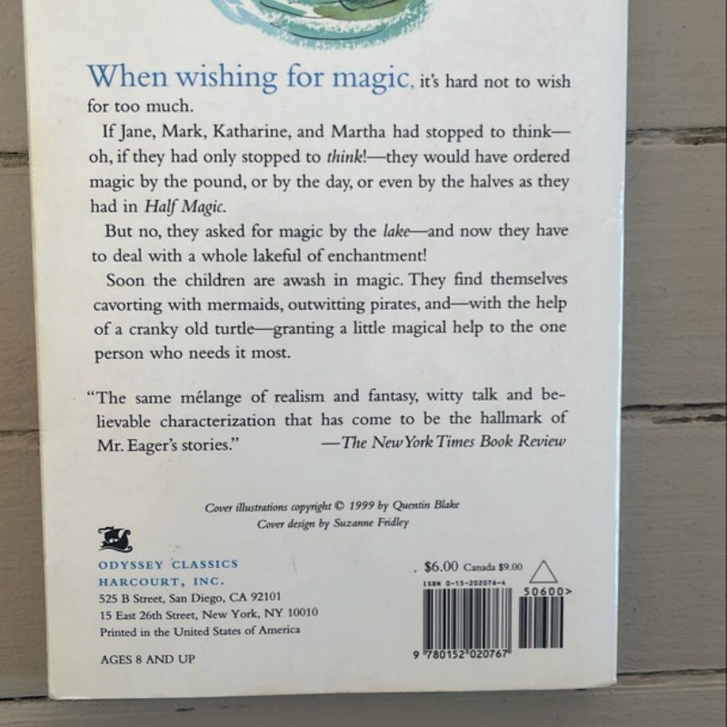 Magic by the Lake by Edward Eager; N. M. Bodecker (Illustrator)