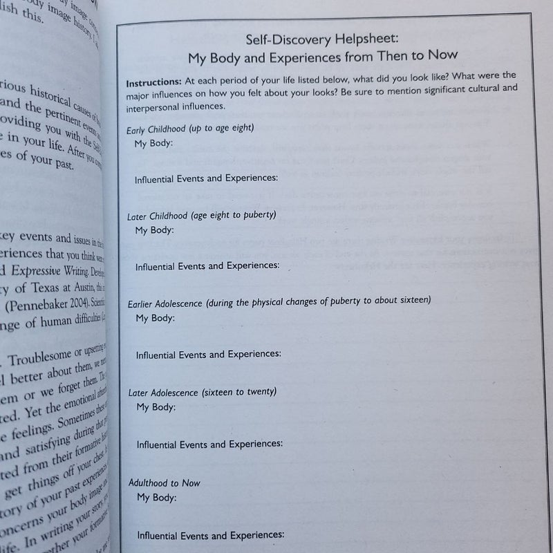 The Body Image Workbook by Thomas F. Cash, Paperback | Pangobooks