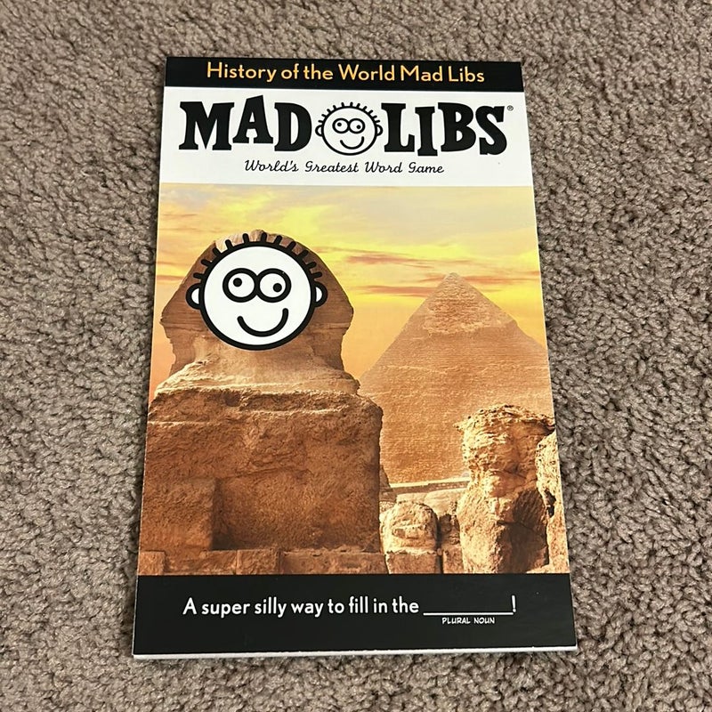 History of the World Mad Libs by Mad Libs