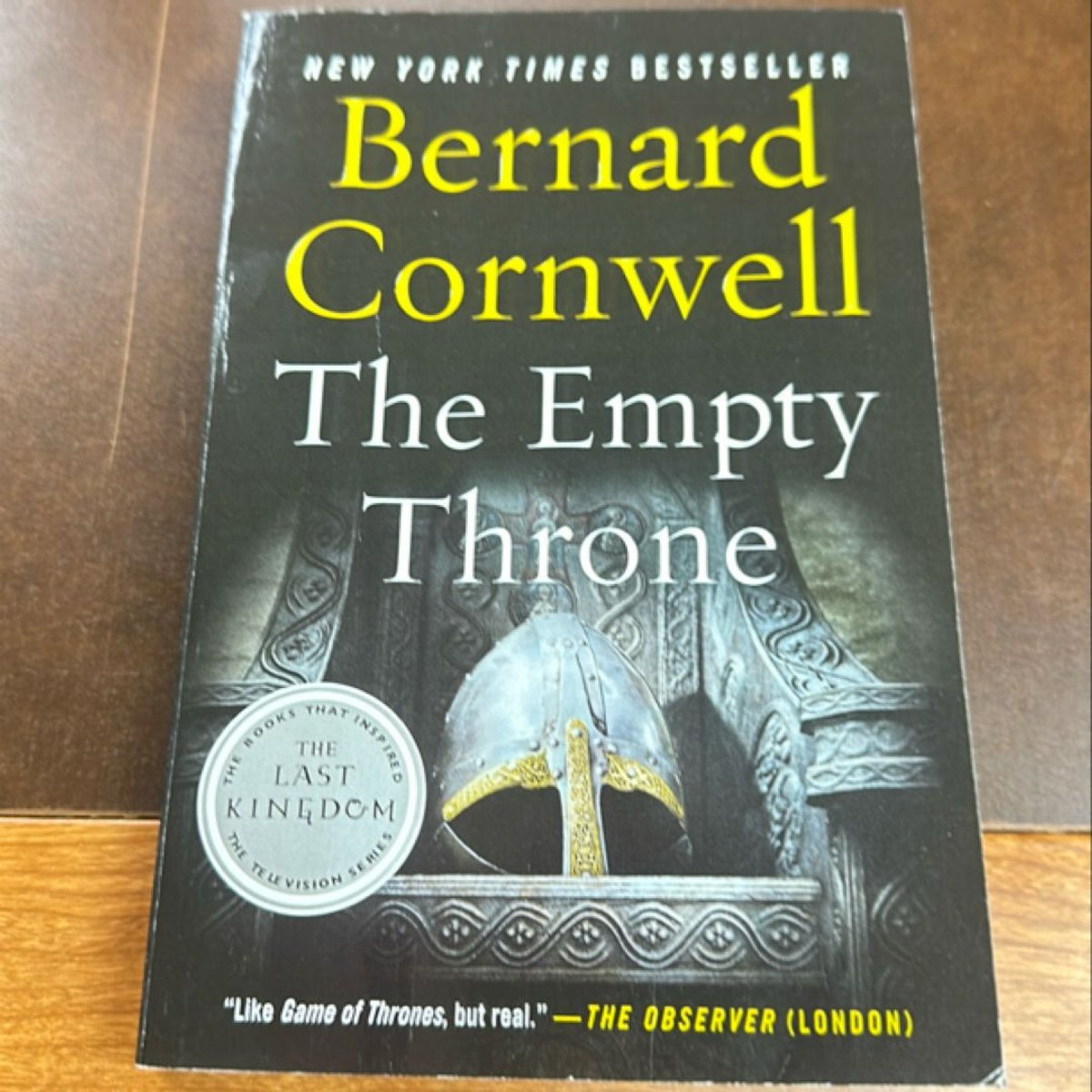 The Empty Throne by Bernard Cornwell