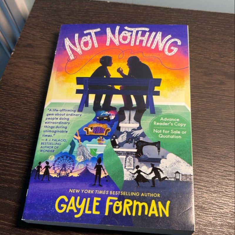 Not Nothing by Gayle Forman, Paperback | Pangobooks