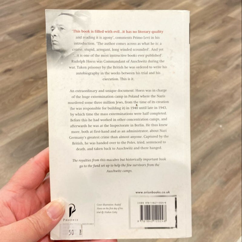 Commandant of Auschwitz by Rudolf Hoess, Paperback | Pangobooks Commandant of Auschwitz by Rudolf Hoess, Paperback | Pangobooks