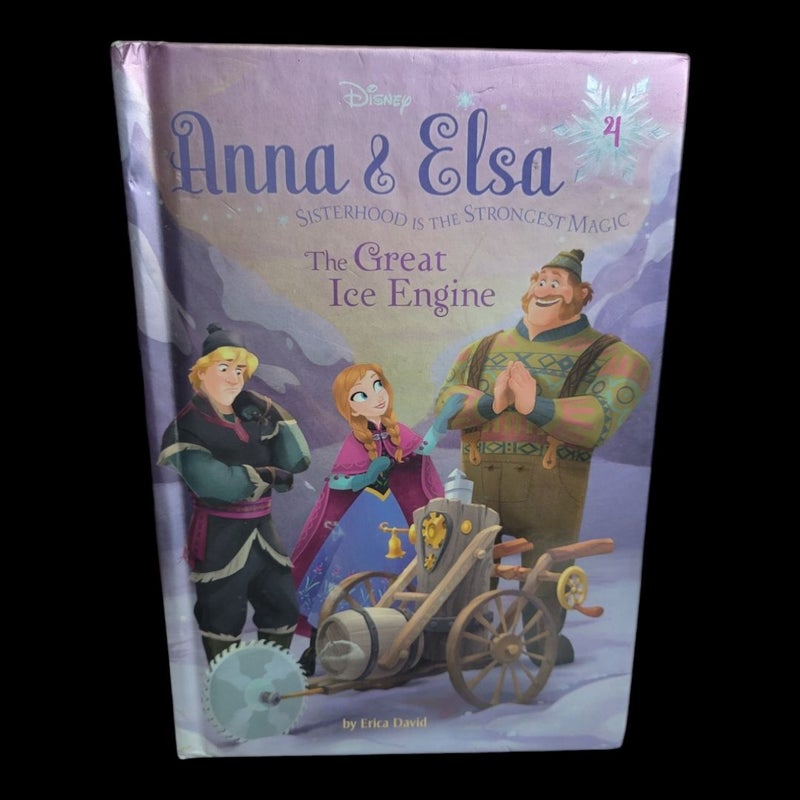 Anna and Elsa #4: the Great Ice Engine (Disney Frozen) by Erica David