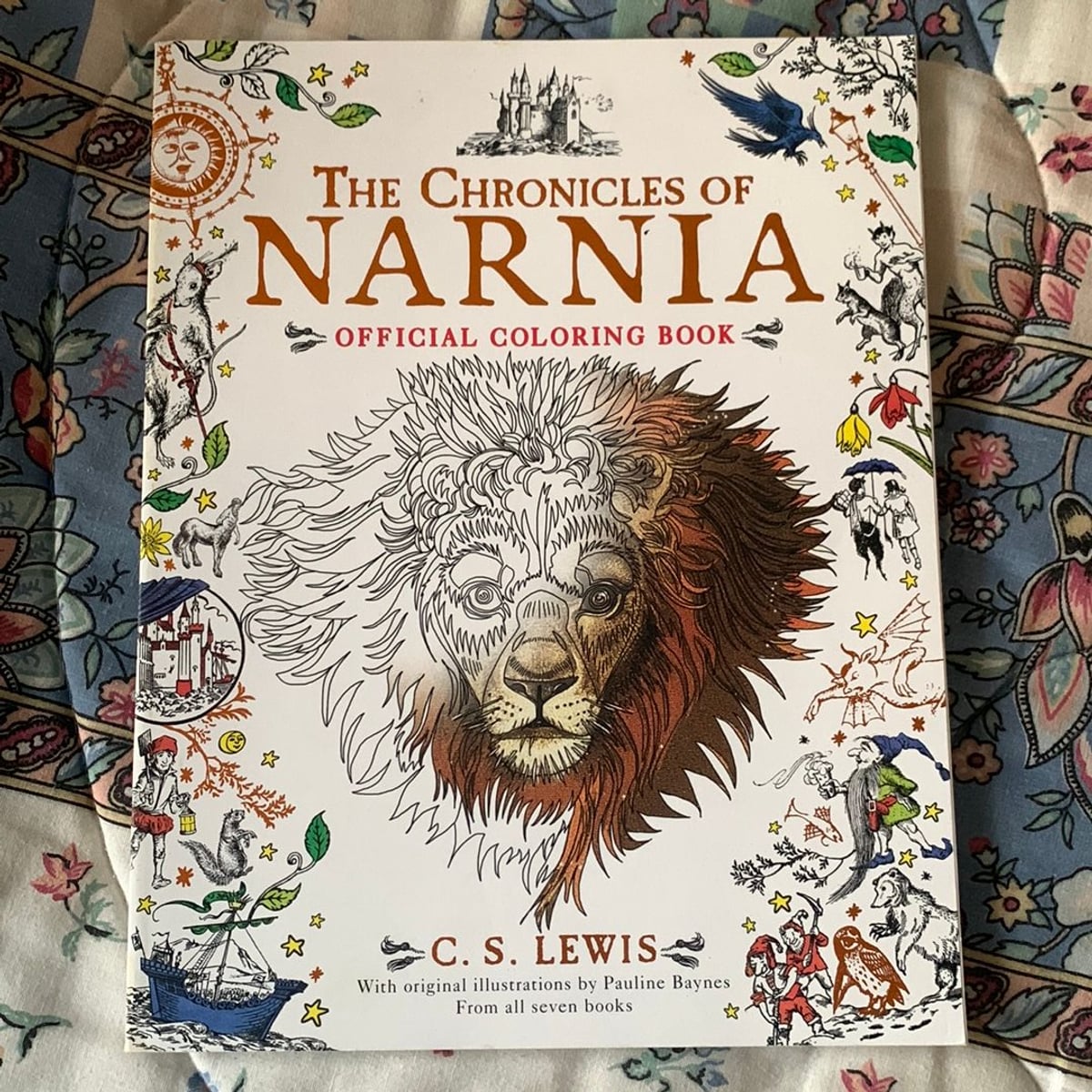 The Chronicles of Narnia Official Coloring Book by C. S. Lewis ...