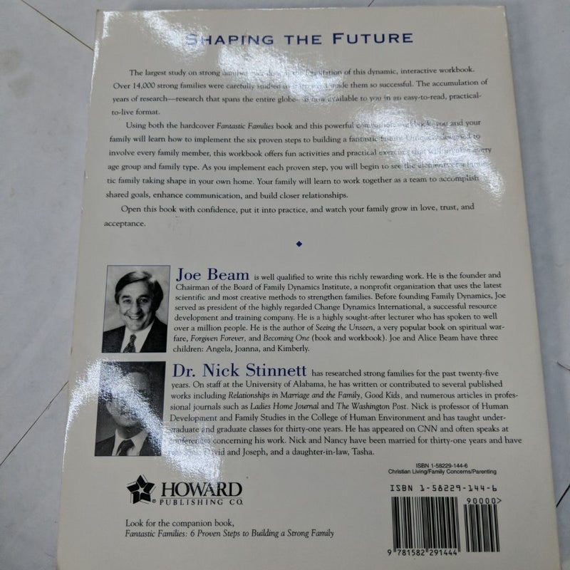 Fantastic Families Work Book by Joe Beam, Nick Stinnett