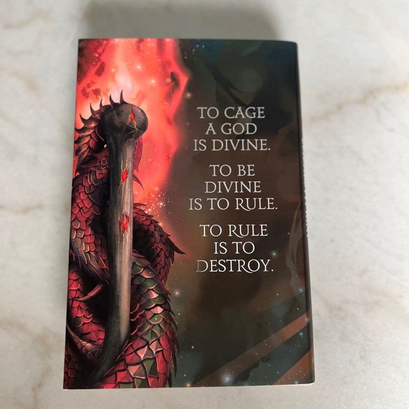 SIGNED Illumicrate Special Edition To Cage A God by Elizabeth May by ...