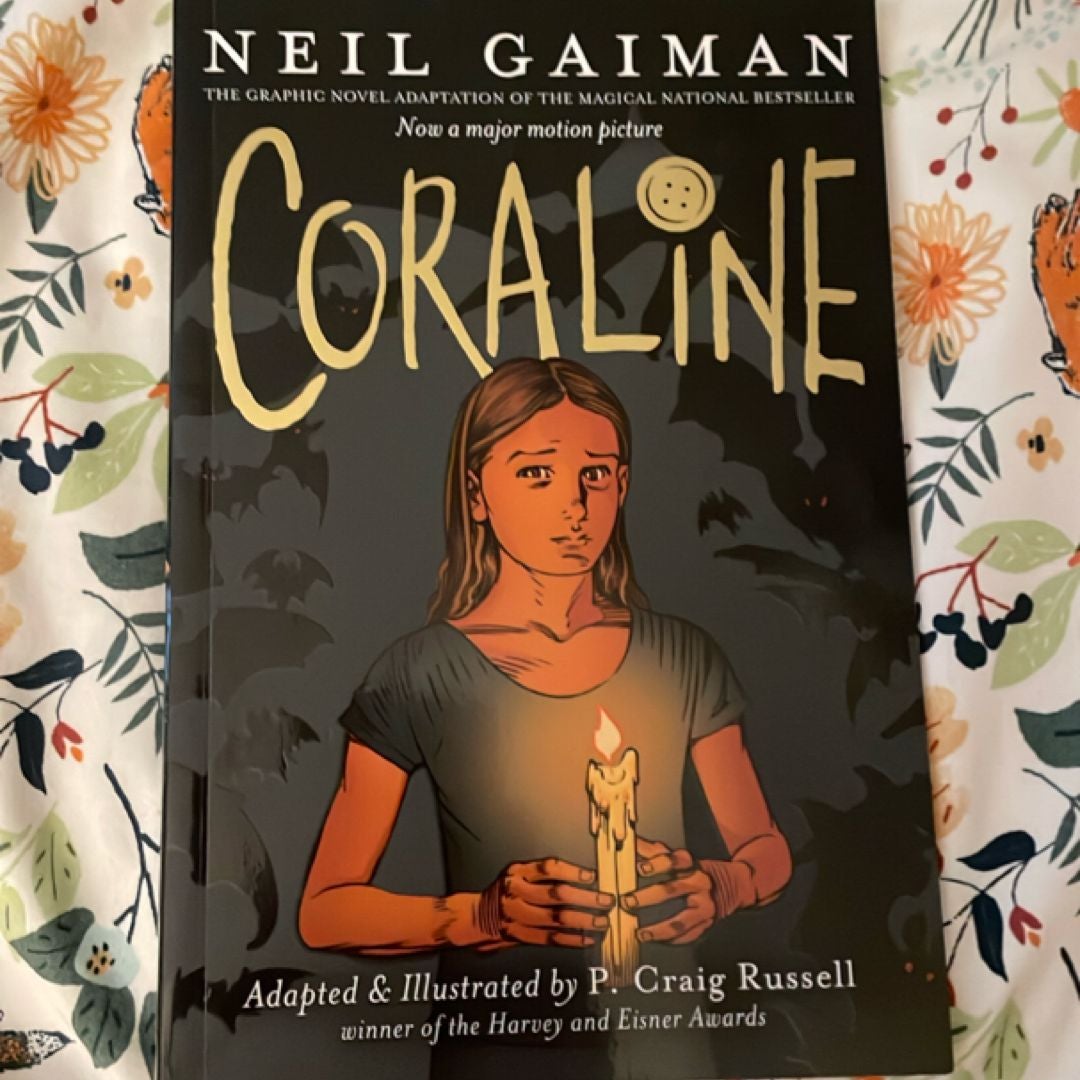 Coraline Graphic Novel by Neil Gaiman