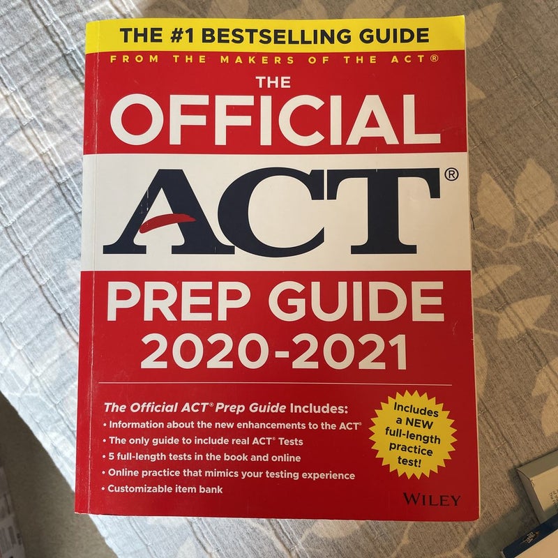 The Official ACT Prep Guide 2020 - 2021 by ACT, Paperback | Pango Books
