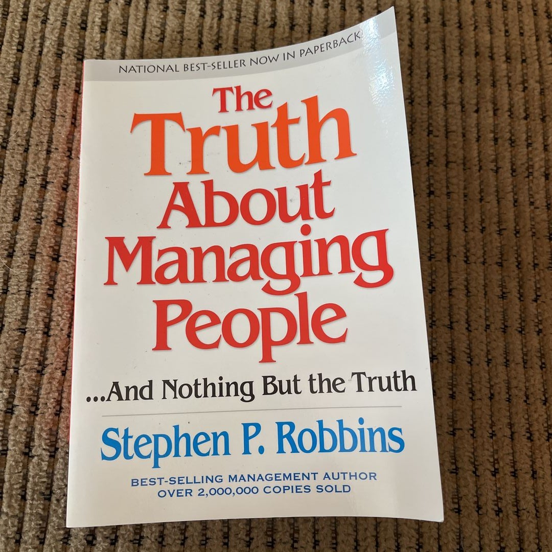 The Truth about Managing People by Stephen P. Robbins, Paperback | Pangobooks