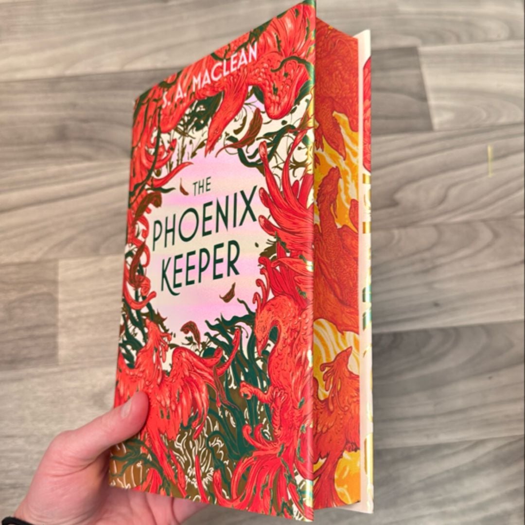 The Phoenix Keeper (SIGNED Illumicrate) by S.A. Maclean, Hardcover ...