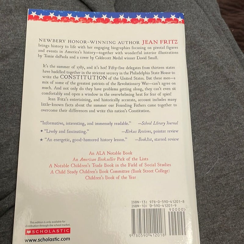 Shh! We’re writing the Constitution by Jean Fritz, Paperback | Pangobooks