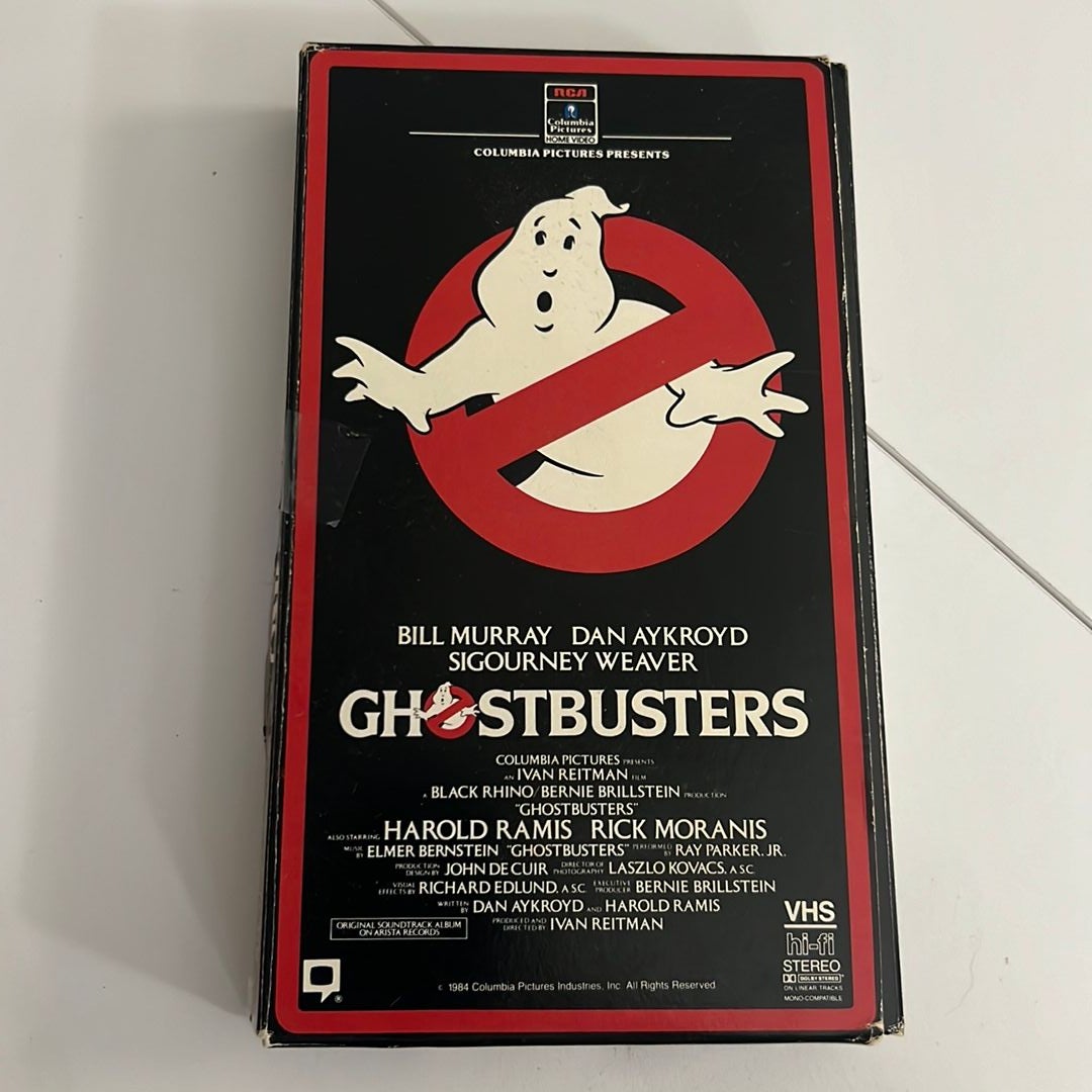 Ghostbusters VHS tape by Columbia Pictures, Hardcover | Pangobooks