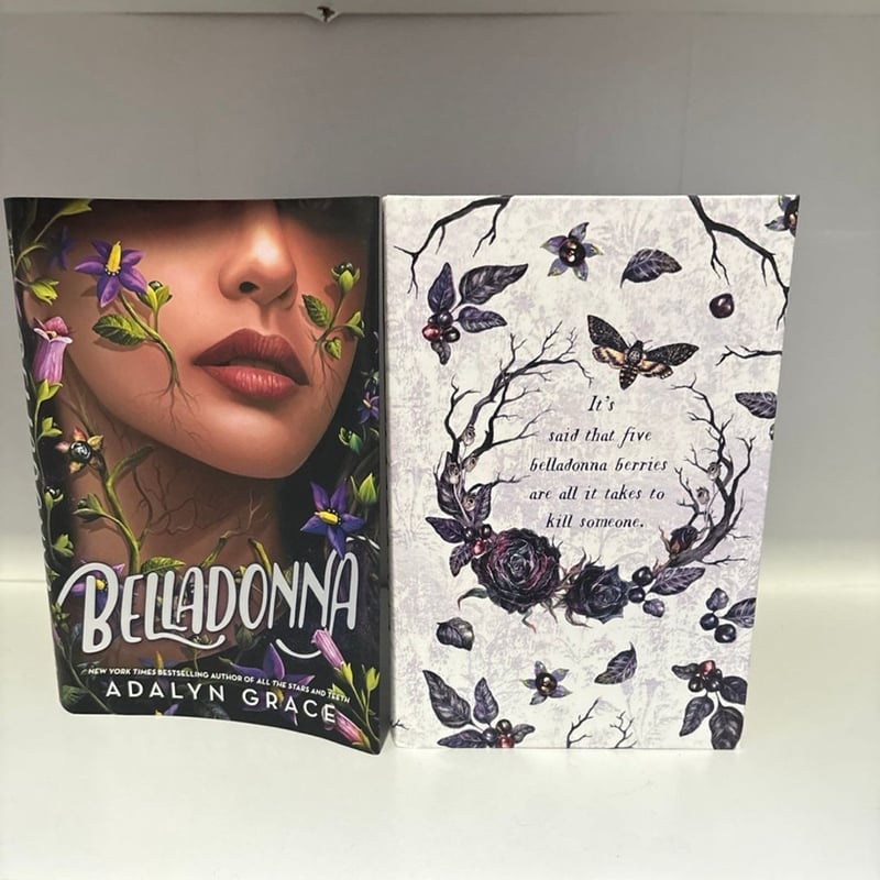 Belladonna first edition white designed hidden cover by Adalyn Grace ...
