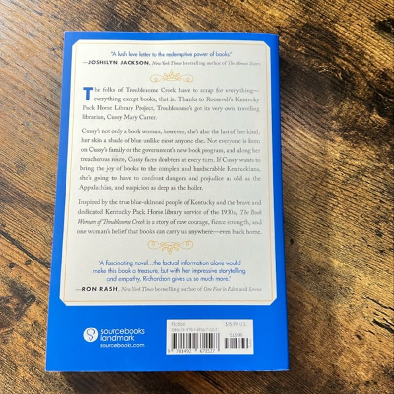 The Book Woman of Troublesome Creek by Kim Michele Richardson, Paperback | Pangobooks
