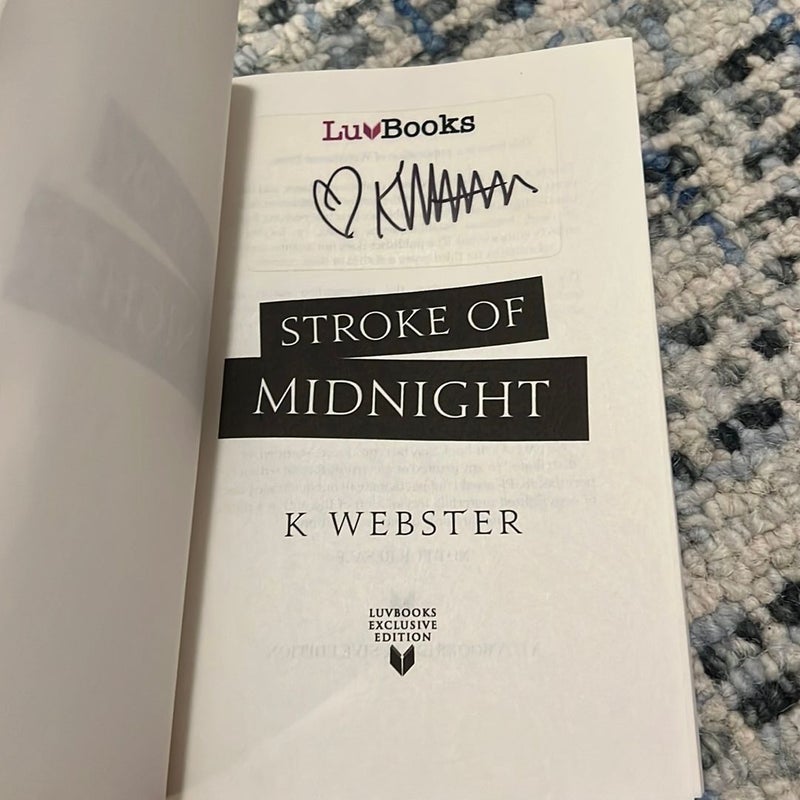 Stroke of Midnight by K webster, Paperback | Pangobooks