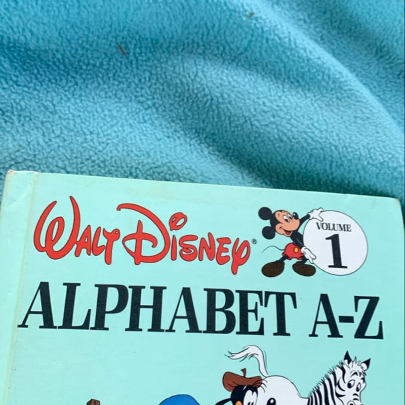 Walt Disney: Alphabet A-Z Volume 1 by Disney , Hardcover | Pangobooks