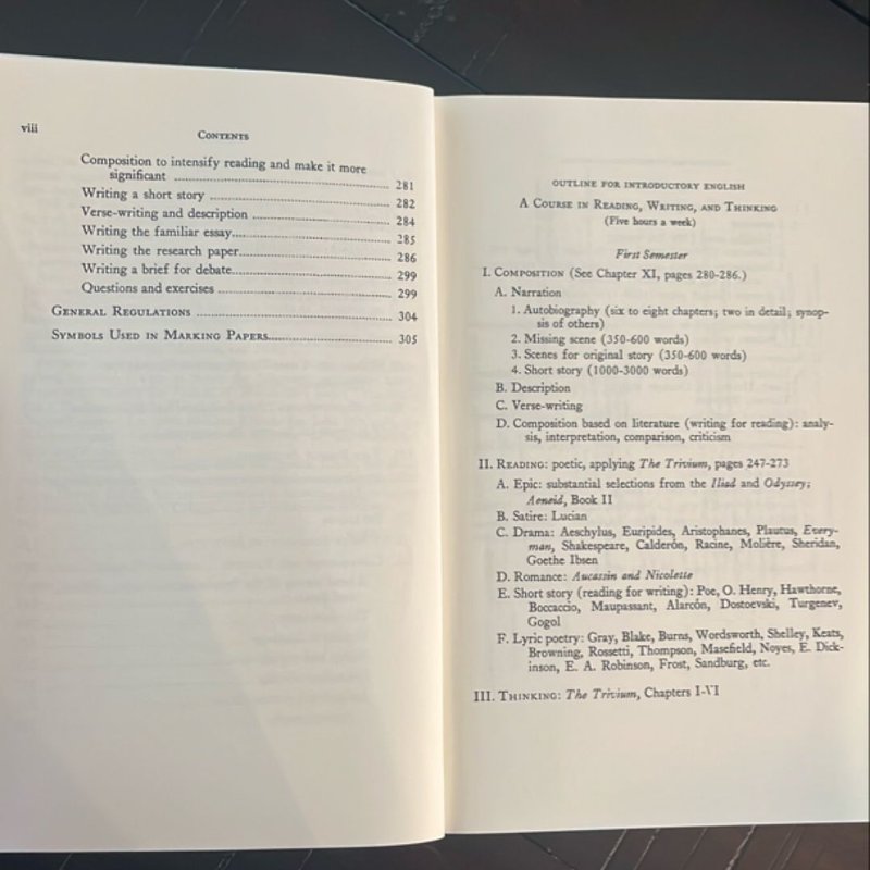 The Trivium in College Composition and Reading by Sister Miriam Joseph