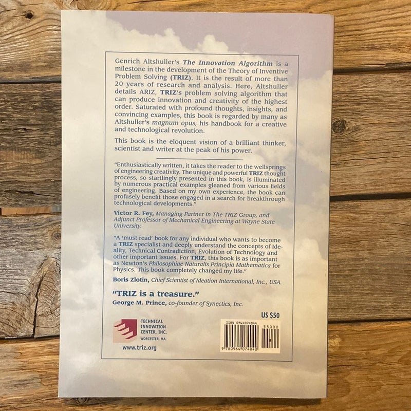 Innovative Algorithm by Genrikh Altshuller, Paperback | Pangobooks